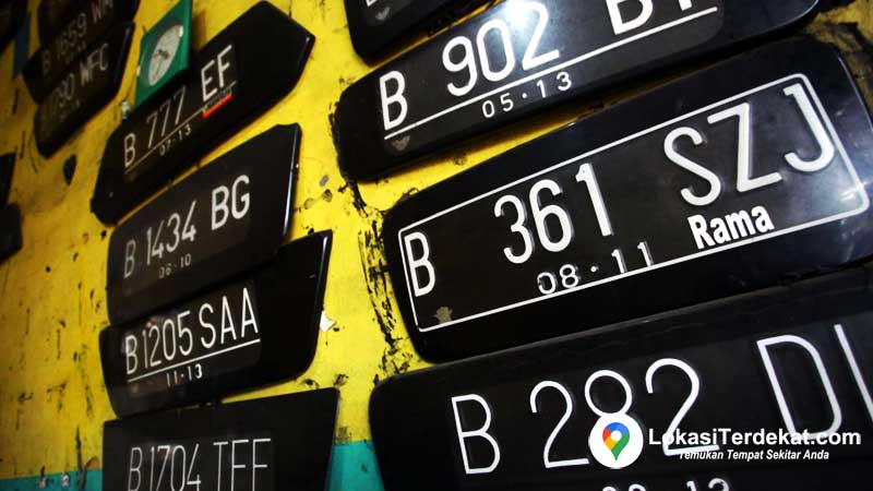 Tukang Plat Nomor Terdekat, Bikin Plat Nomor Motor & Mobil