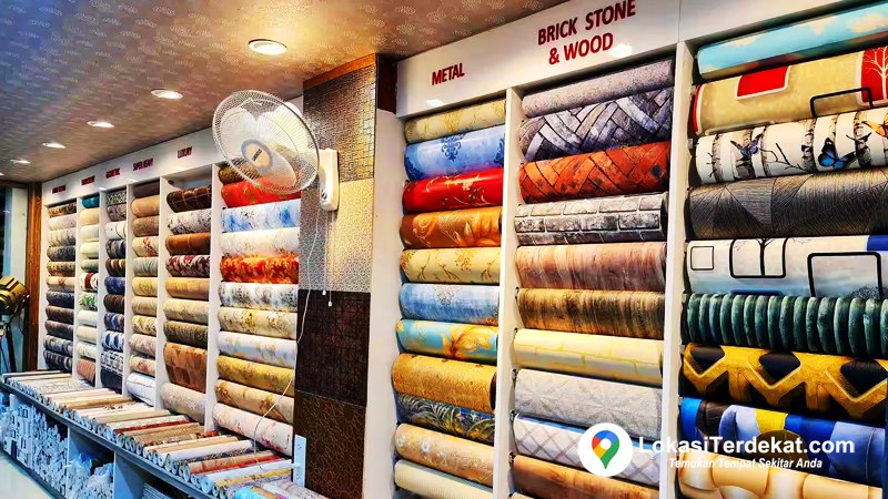 Toko Wallpaper Dinding Terdekat, Cek Harga Wallpaper 3D
